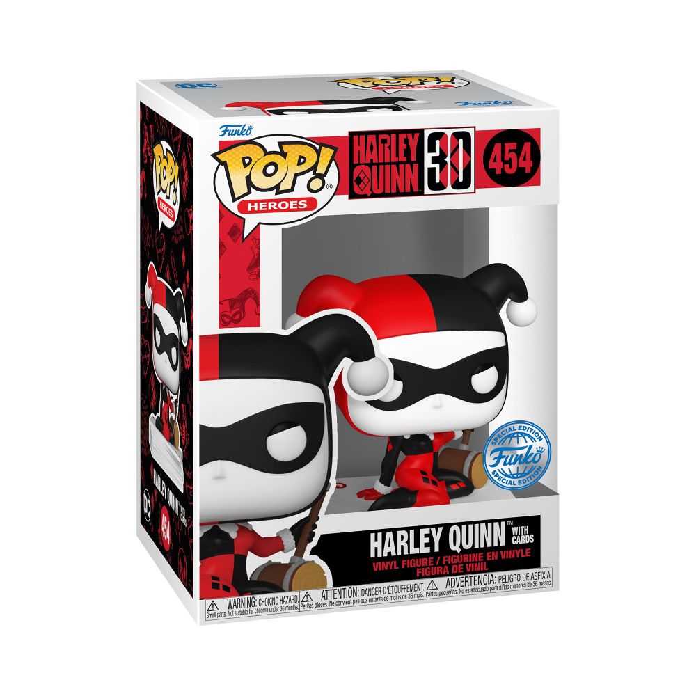 Figura de vinilo Funko POP! 30 aniversario de Heroes Harley Quinn