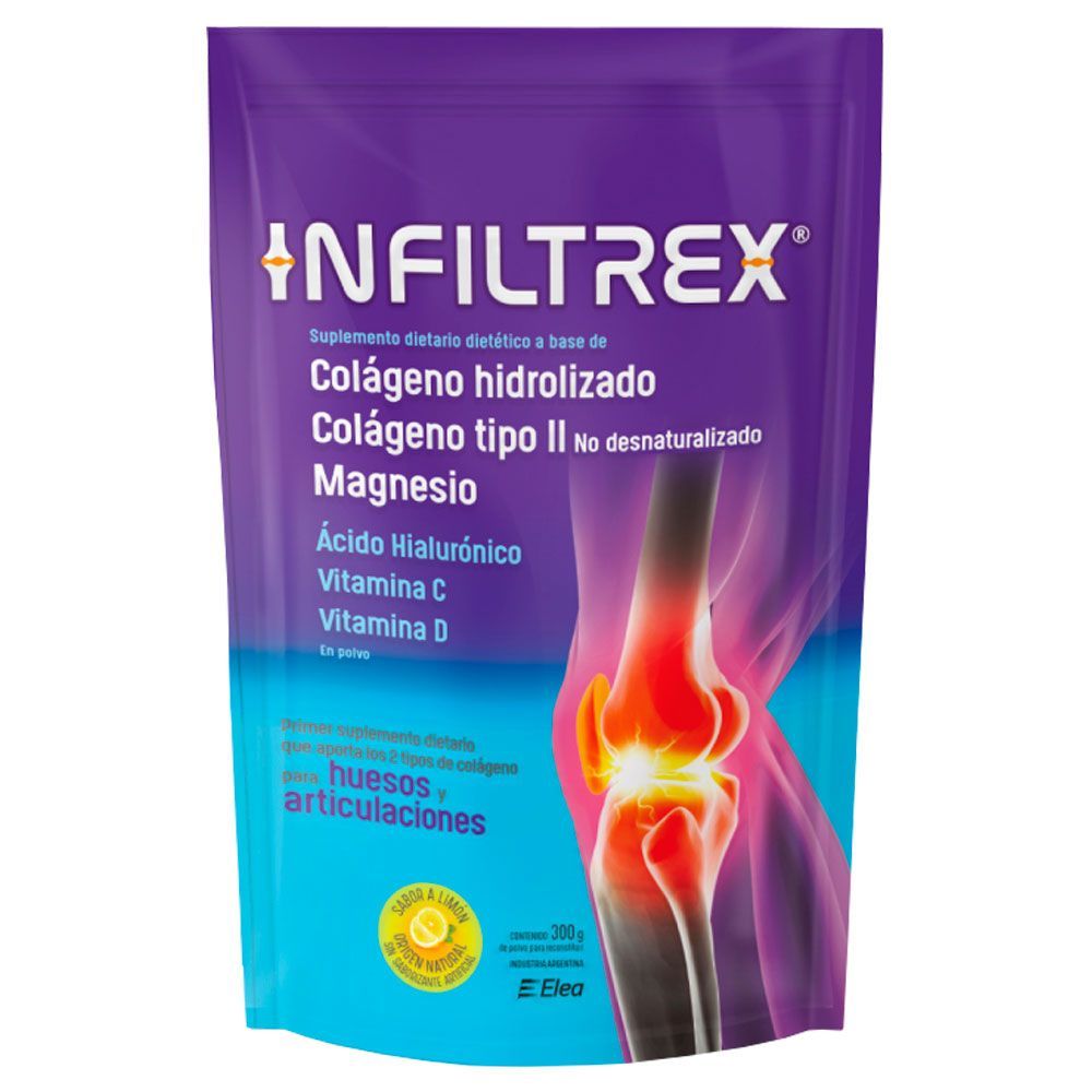 Infiltrex Colágeno Hidrolizado Suplemento Hueso Articulación