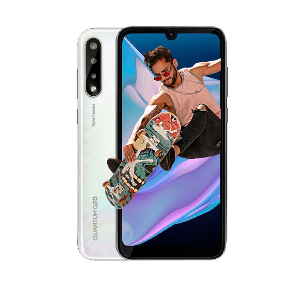 Celular Quantum Q20 6,1 Octacore 128Gb 4Ram Blanco