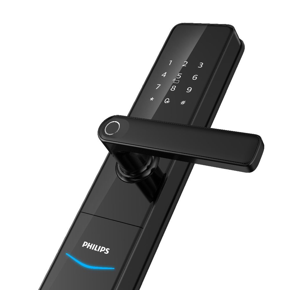 Cerradura digital Philips Negra 603