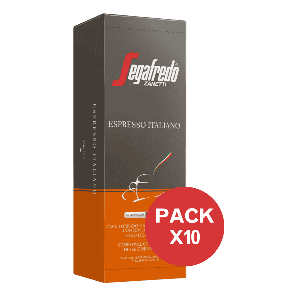 Cápsulas de Cafe Segafredo Espresso Pack X100