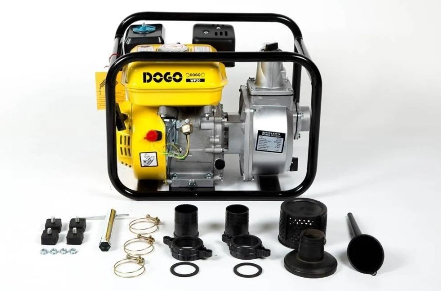 Motobomba Naftera Dogo 2 Pul 5,5 Hp 600l/min Agua Limpia Succion ...