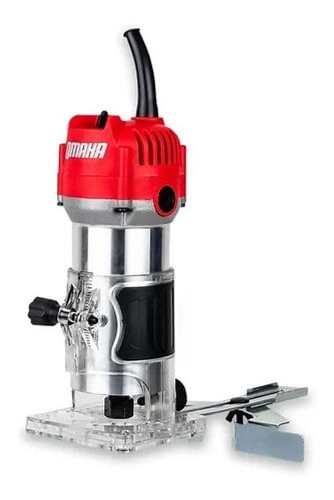 Fresadora Router 530w Rebajadora Tupi Omaha + Guia Paralela