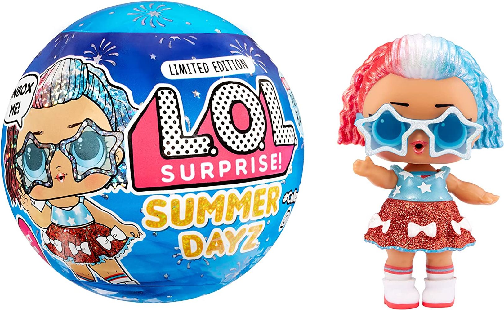 LOL Muñeca Surprise Summer Dayz AZUL