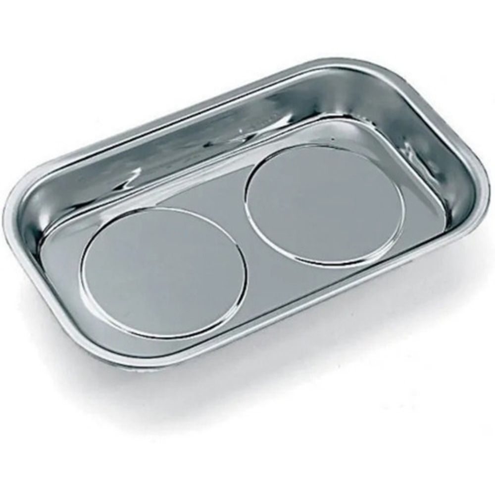 Bandeja Imantada Rectangular Acero Inoxidable Doble