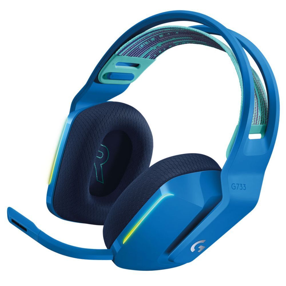 G733 LIGHTSPEED Auricular Logitech Inalambrico Gamer Azul