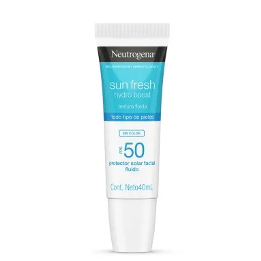 Protector Solar Neutrogena Hydro Boost Sin Color Fps50 40ml