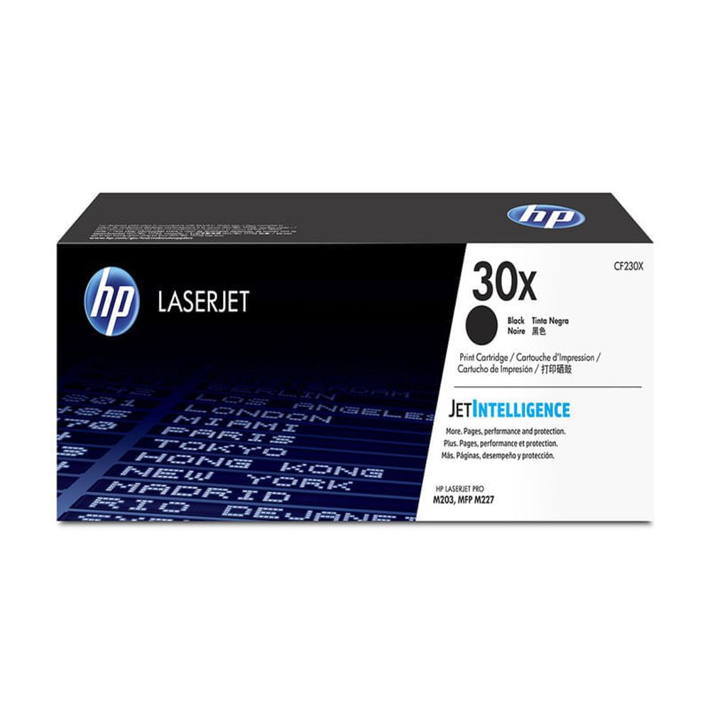 Toner Hp 30x Cf230 Negro Alto Rendimiento Laserjet Original