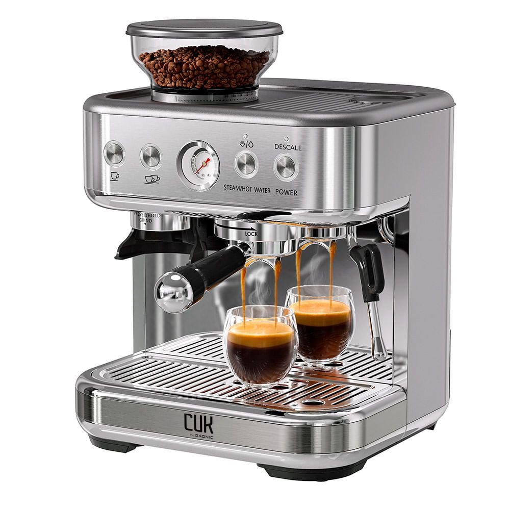 Cafetera Espresso Gadnic Con Molinillo Integrado