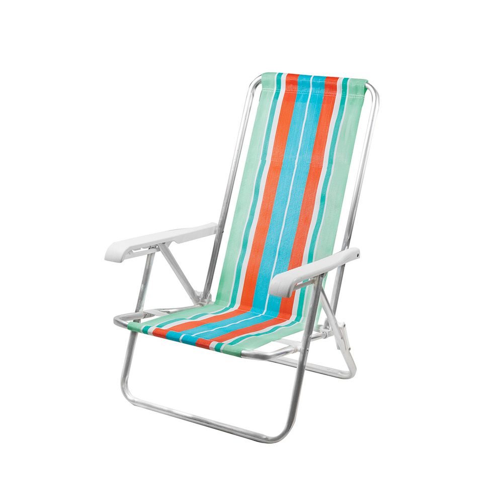 Reposera Mor de 4 Pos. de Caño de Hierro Pintado DISCONTINUADO