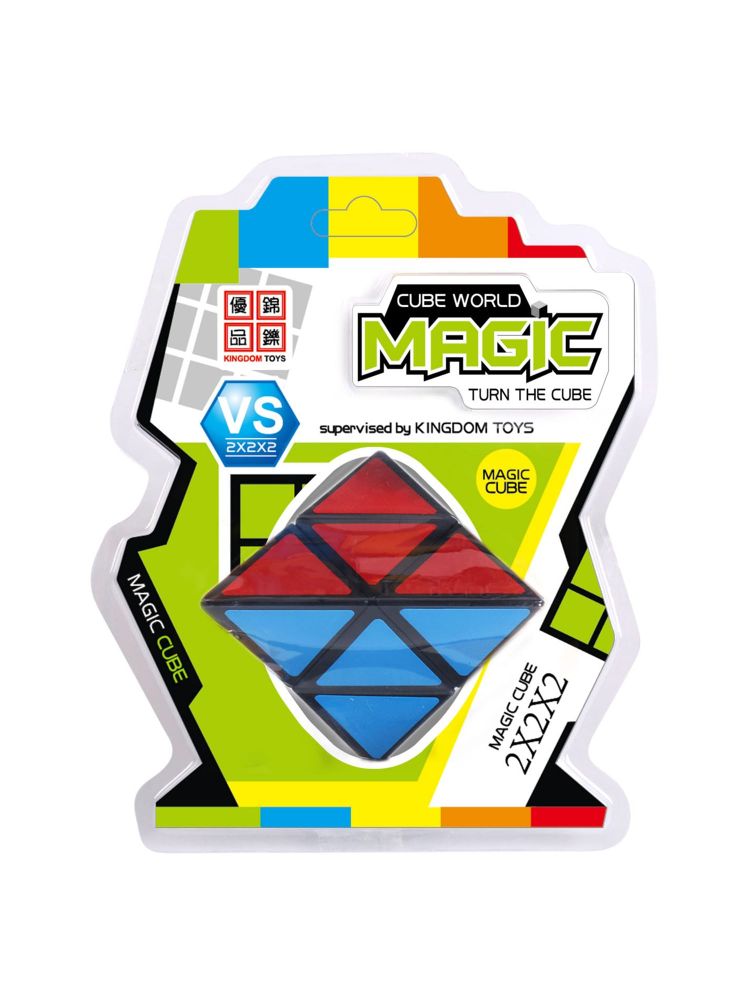 Cube World Magic Cubo Magico Piramide Pyramorphix 2x2 Jyj007