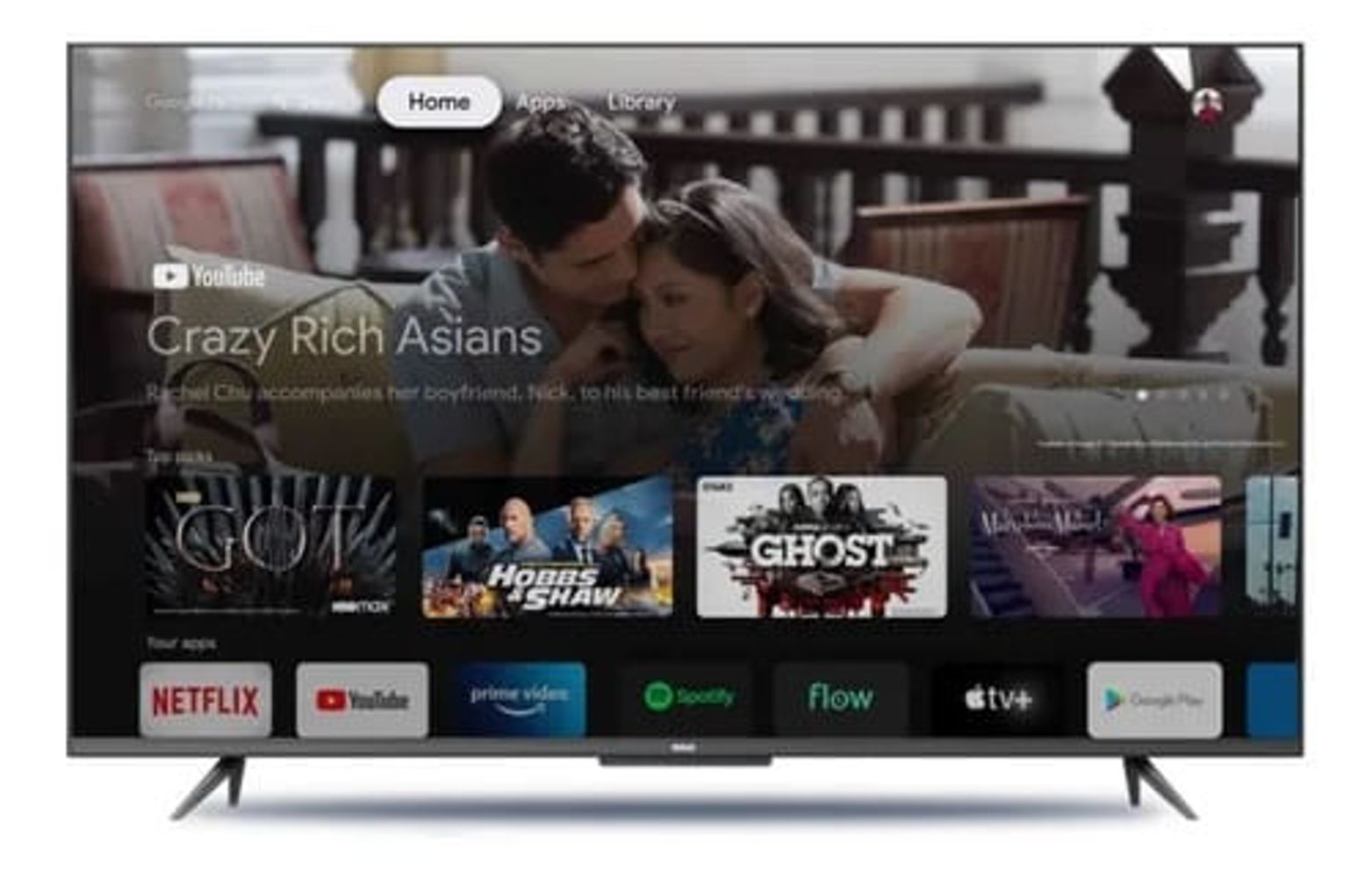 Smart Tv 4k 65 Pulgadas Rca And65p7uhd Bluetooth Hdr Android