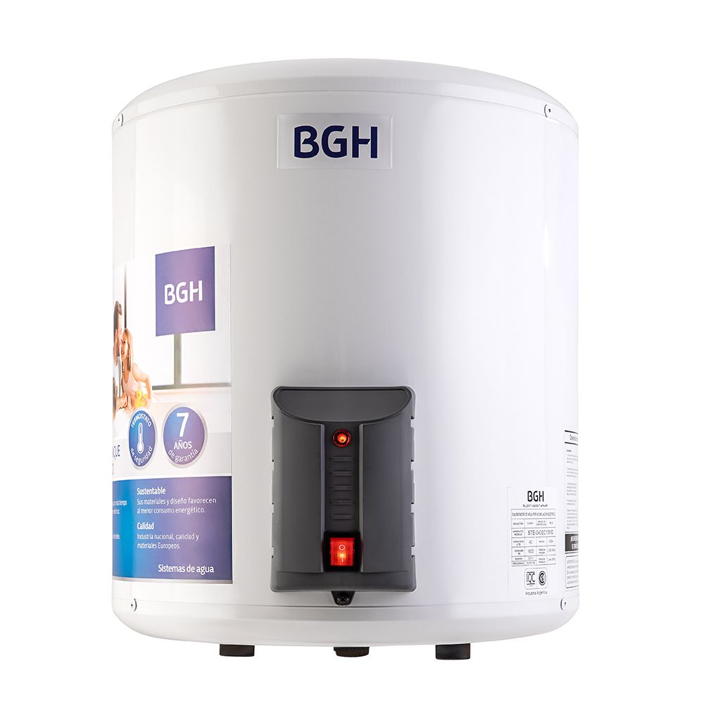 Termotanque Eléctrico BGH BTE-040EC15MD 40Lt
