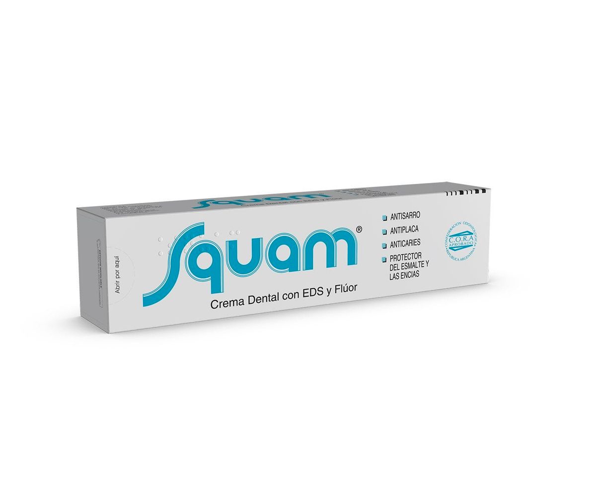 Squam Crema Dental Con EDS y Flúor 120gr