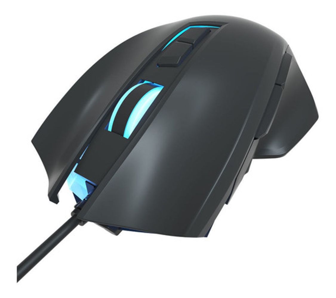 Mouse Gamer Óptico Philips Usb G201 Rgb 6400dpi 8 Botones