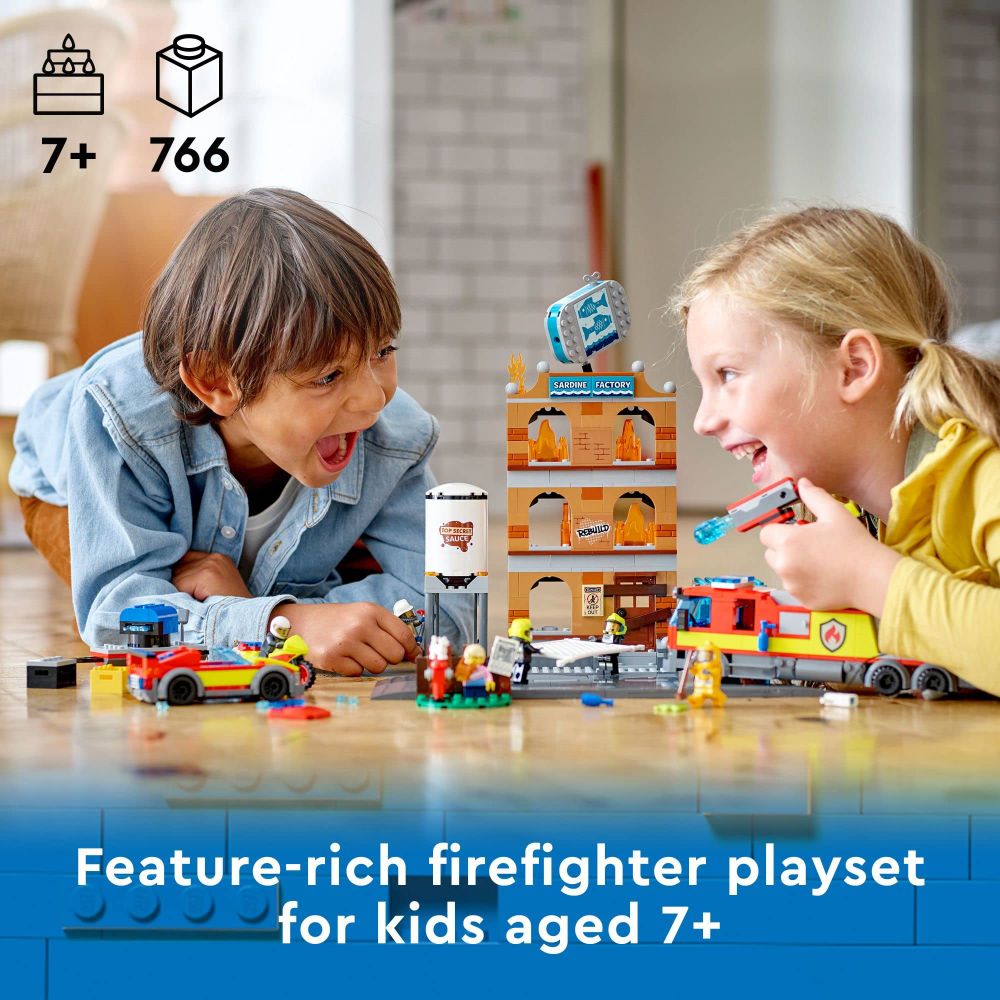 LEGO City Fire Brigade 60321 - Juego de