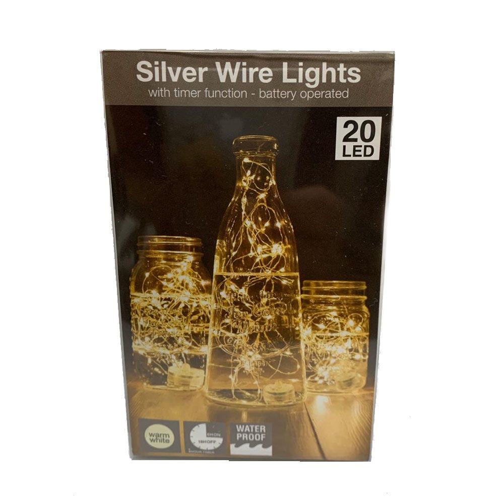 Luces BL led x 20 calidas exterior