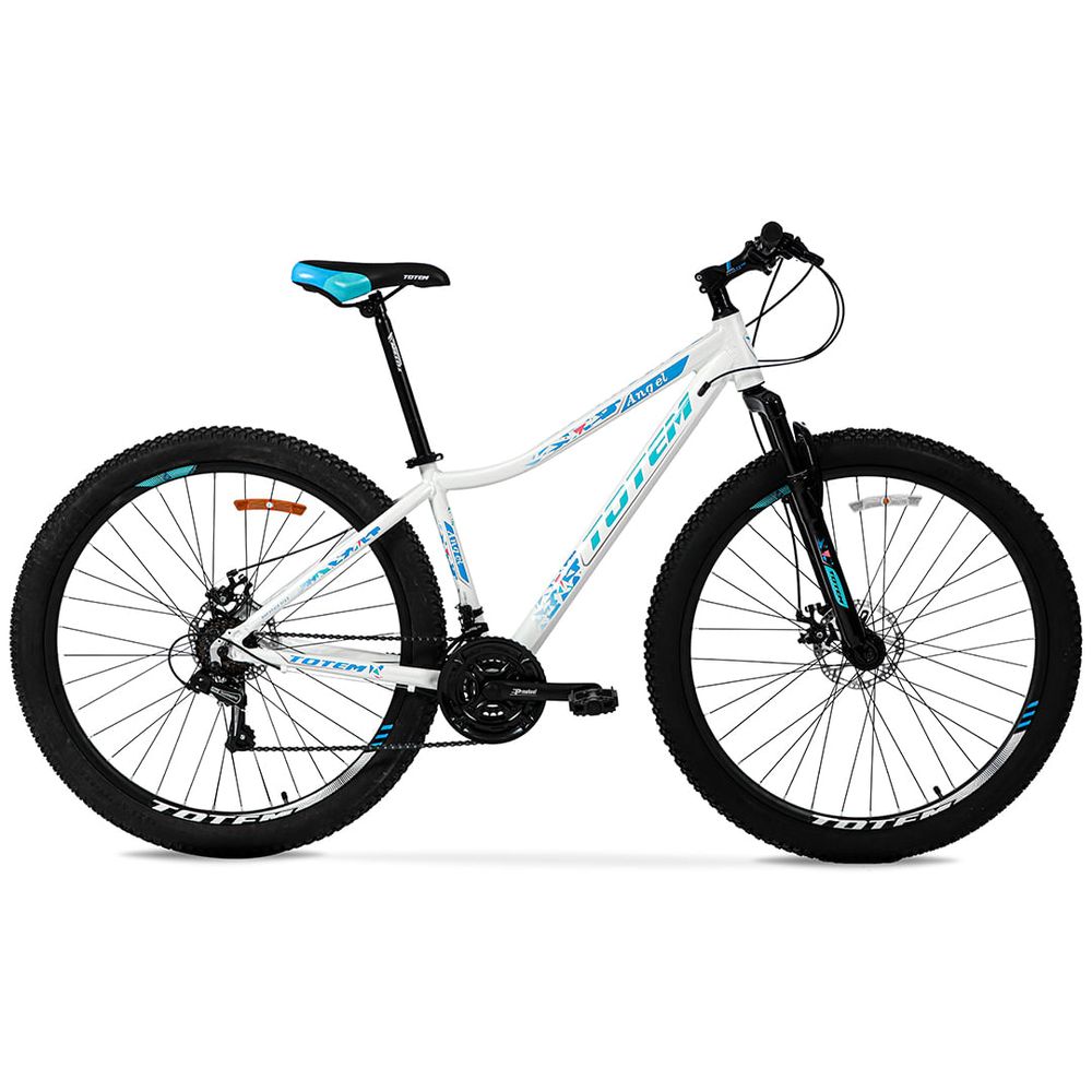 Mtb Totem By Topmega ALUM. SHIMANO BLANCO/AZUL TALLE S