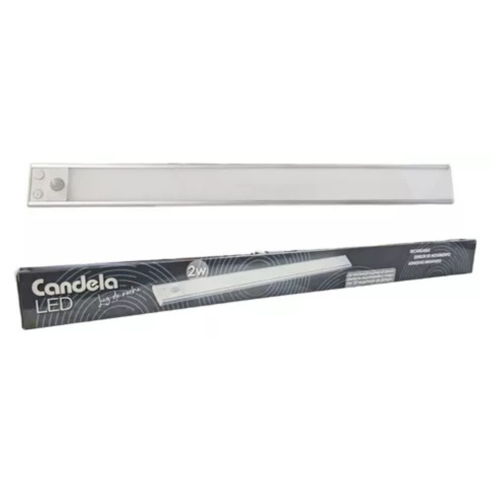 Listón Led Candela Recargable 20cm Sensor Movimiento