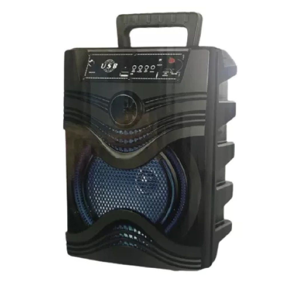 Parlante Portátil Bt 8 Stc Con Mic,luz Led,control Remoto