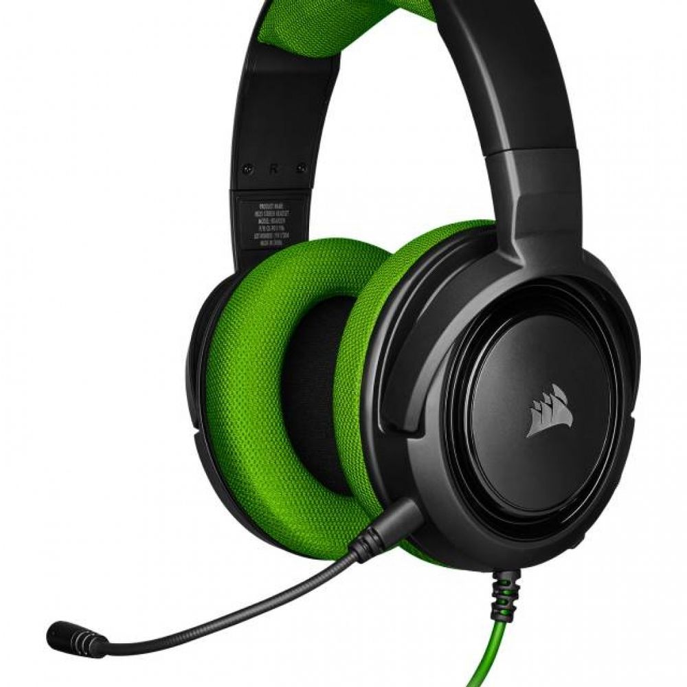 Auricular Corsair Hs35 Stereo Gaming Green (7601) Corsair