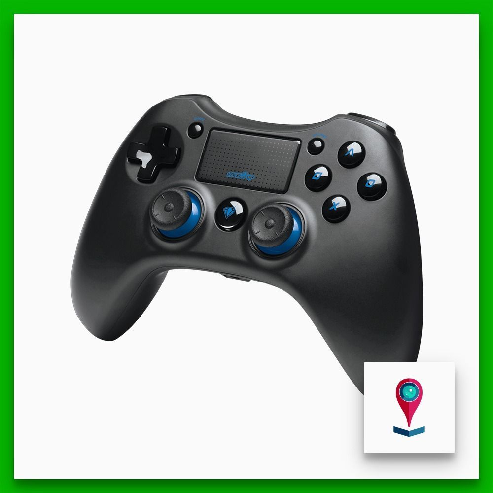 Level Up Tarantula Gamepad Ps4 Ps3 Pc Bluetooth / Cable