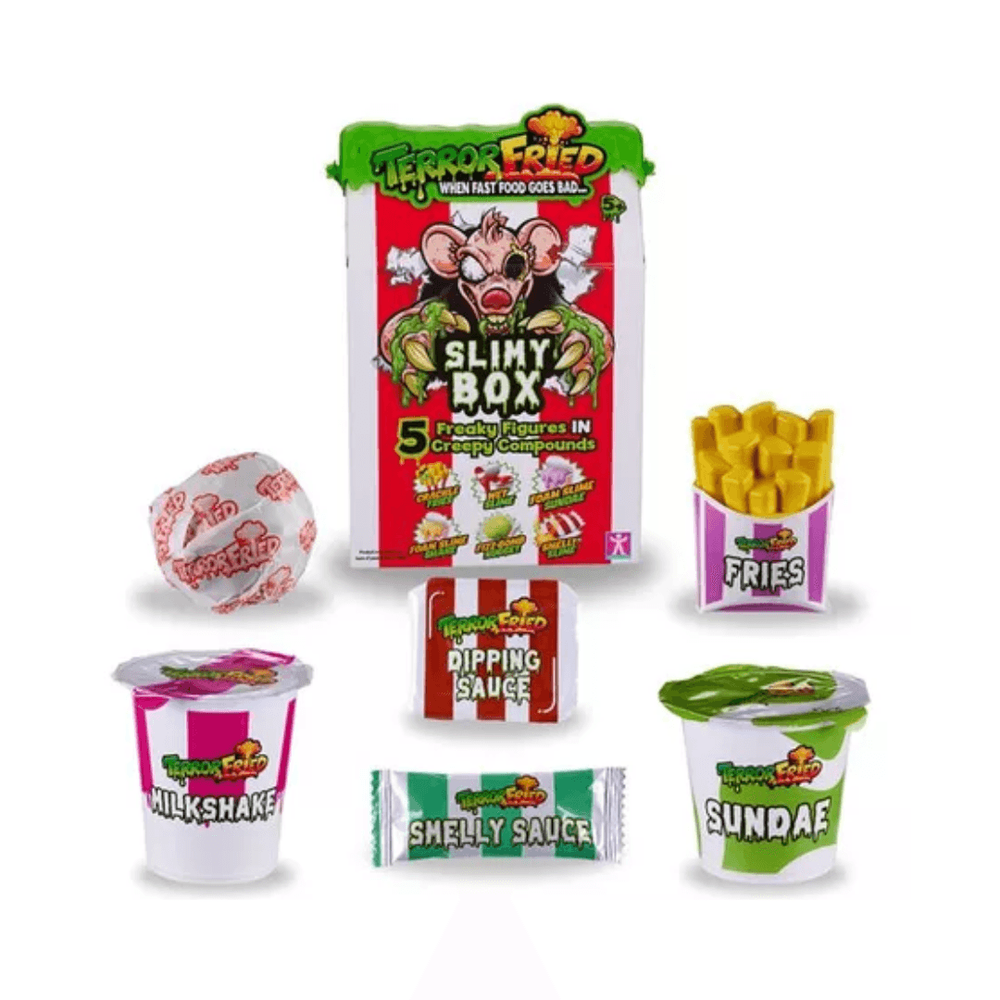 Terror Fried Combo 5 Pack Figuras Sorpresa Slime