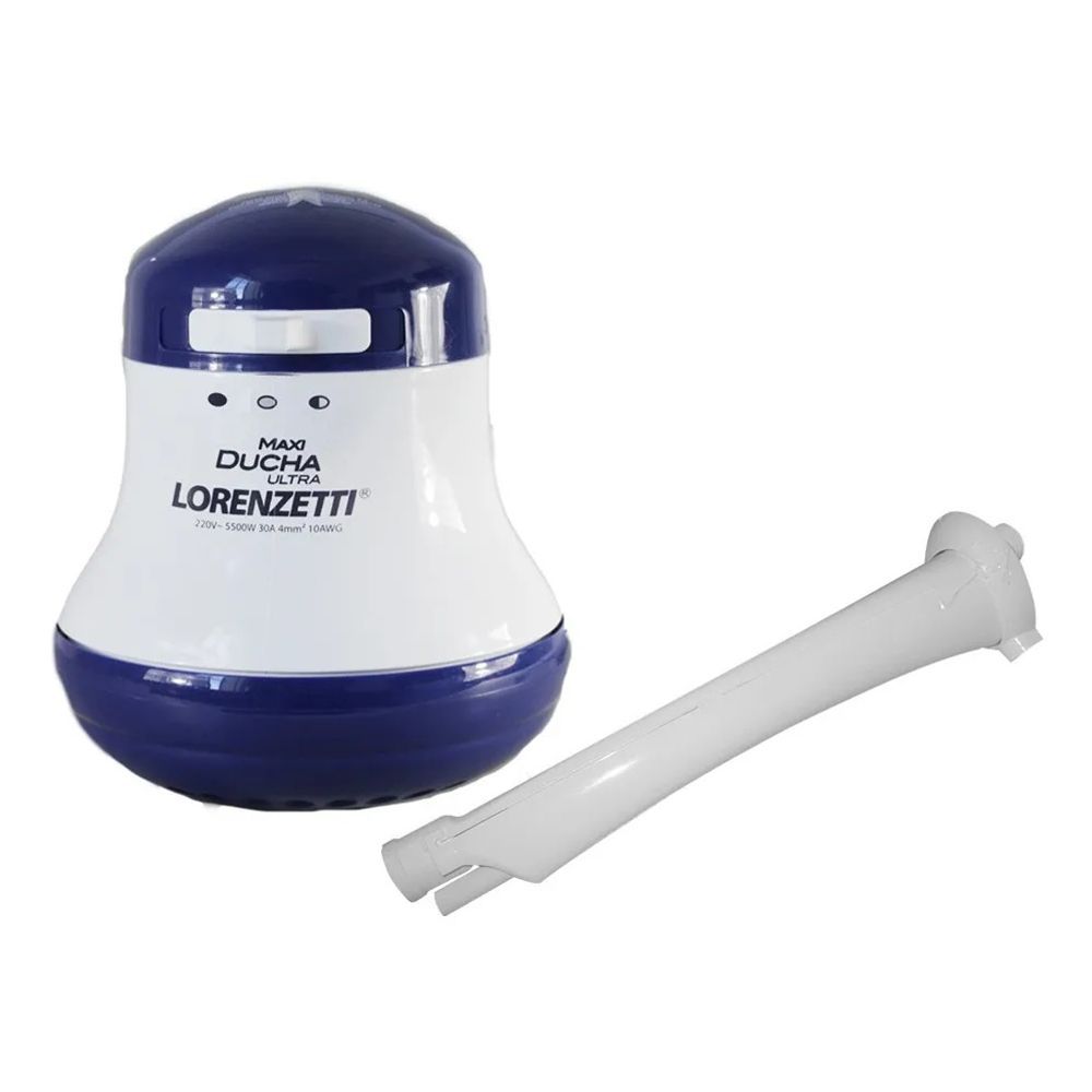 Calefon Lorenzetti Maxi Ducha 5400w con Prolongador 30 Cm