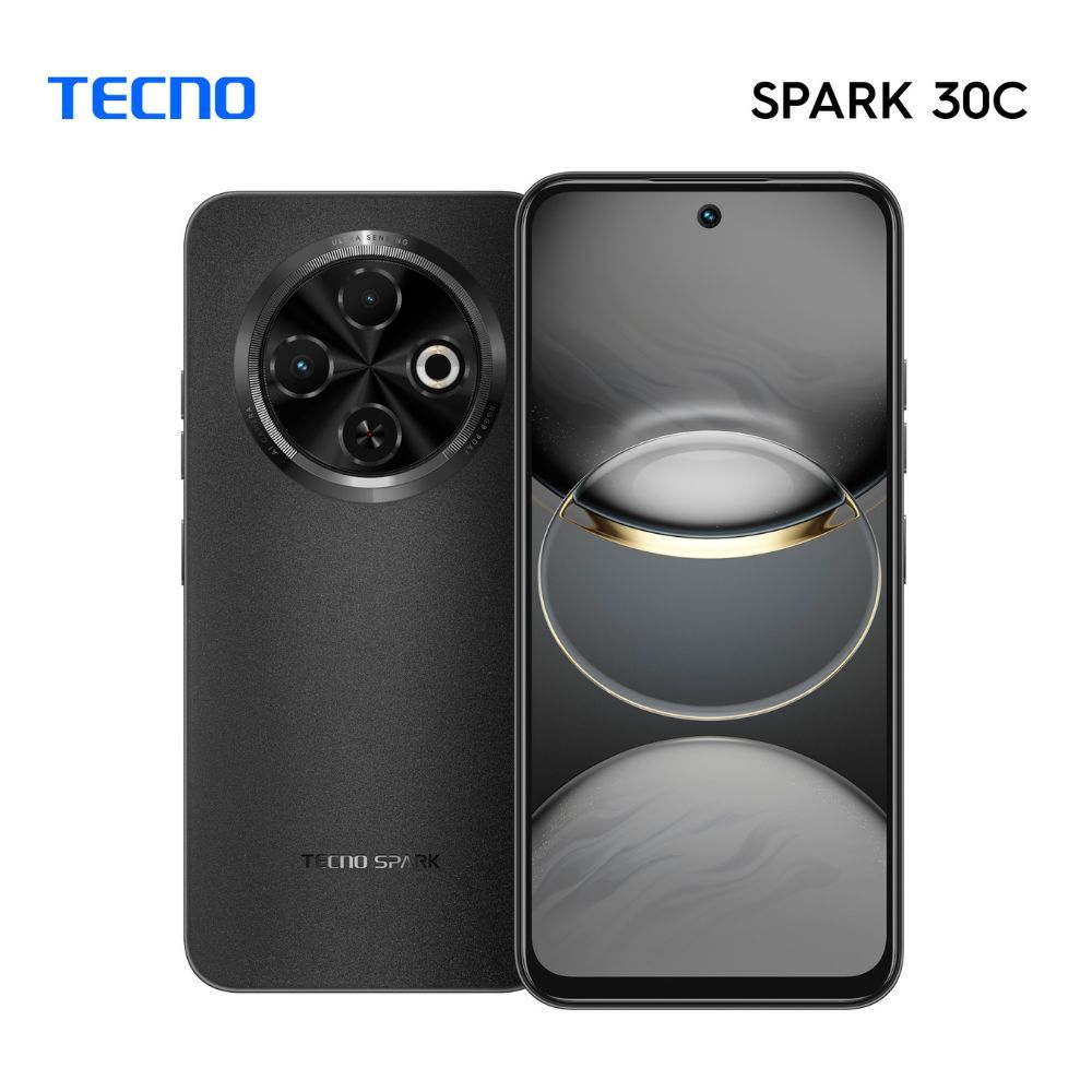 Celular Tecno Spark 30C 256GB Orbit Black