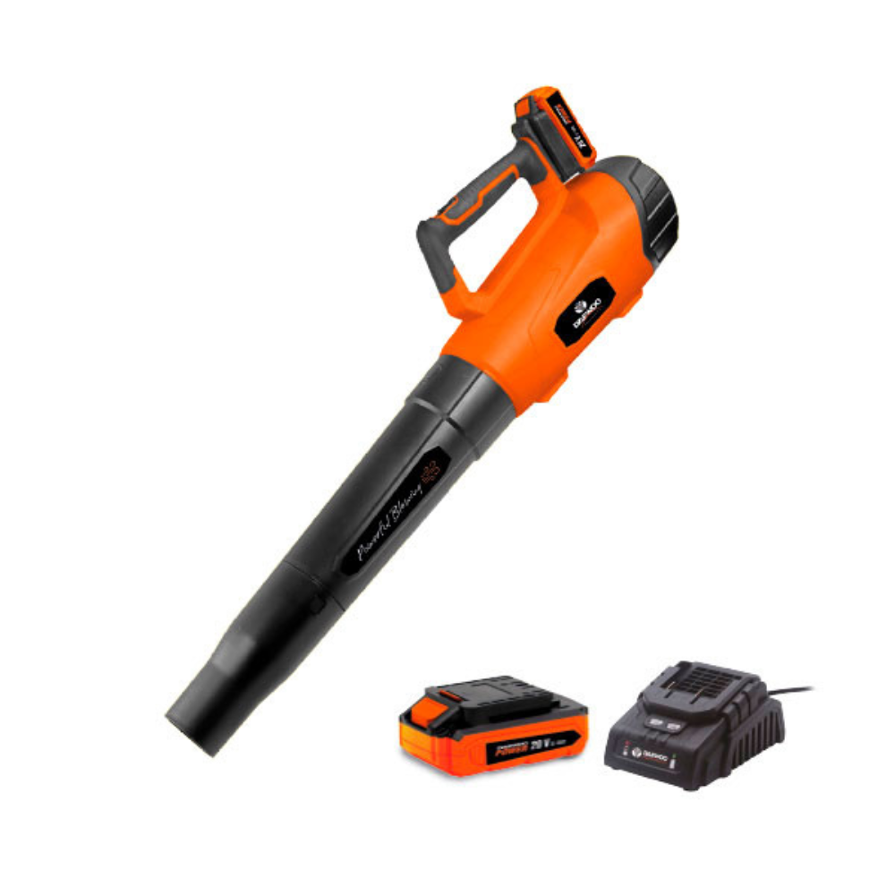 Sopladora Inalámbrica Daewoo DAB2000Li-1 20V + Batería Litio Hojas