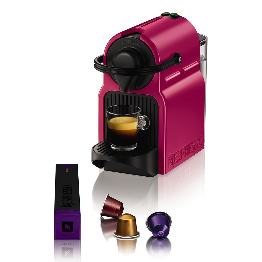 CAFETERA EXPRESS NESPRESSO INISSIA FUCSIA