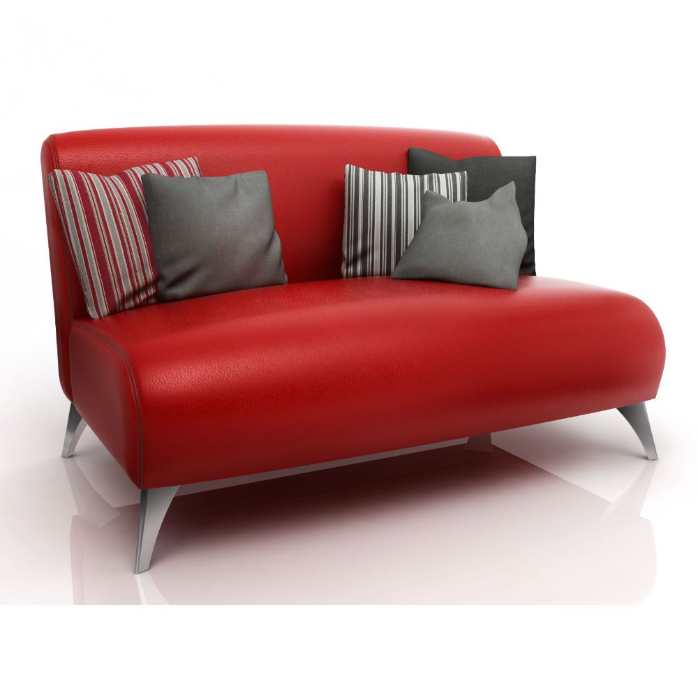 Sillón 2 Cuerpos American Wood París Rojo