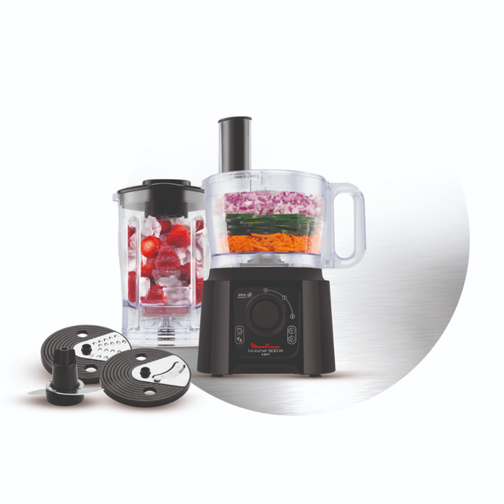 Procesadora Multichef 4 en 1 Negra FP1608581