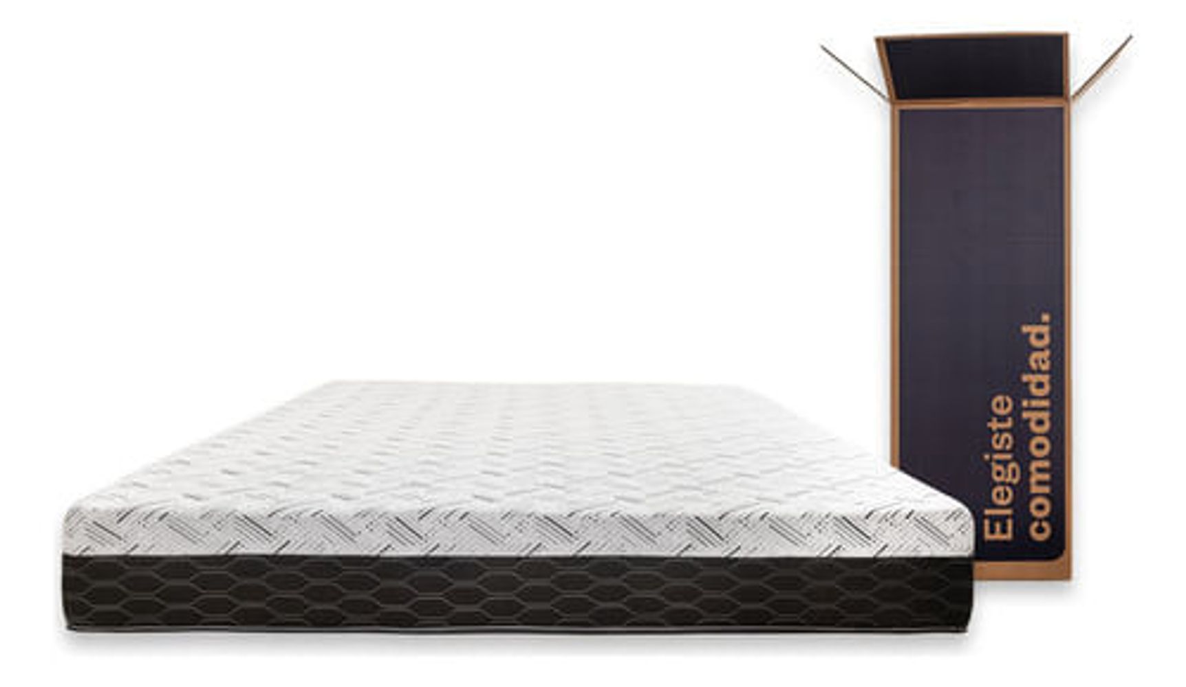 Colchón En Caja Sueño Dorado Box plus 2 Plazas 140x190 Espuma
