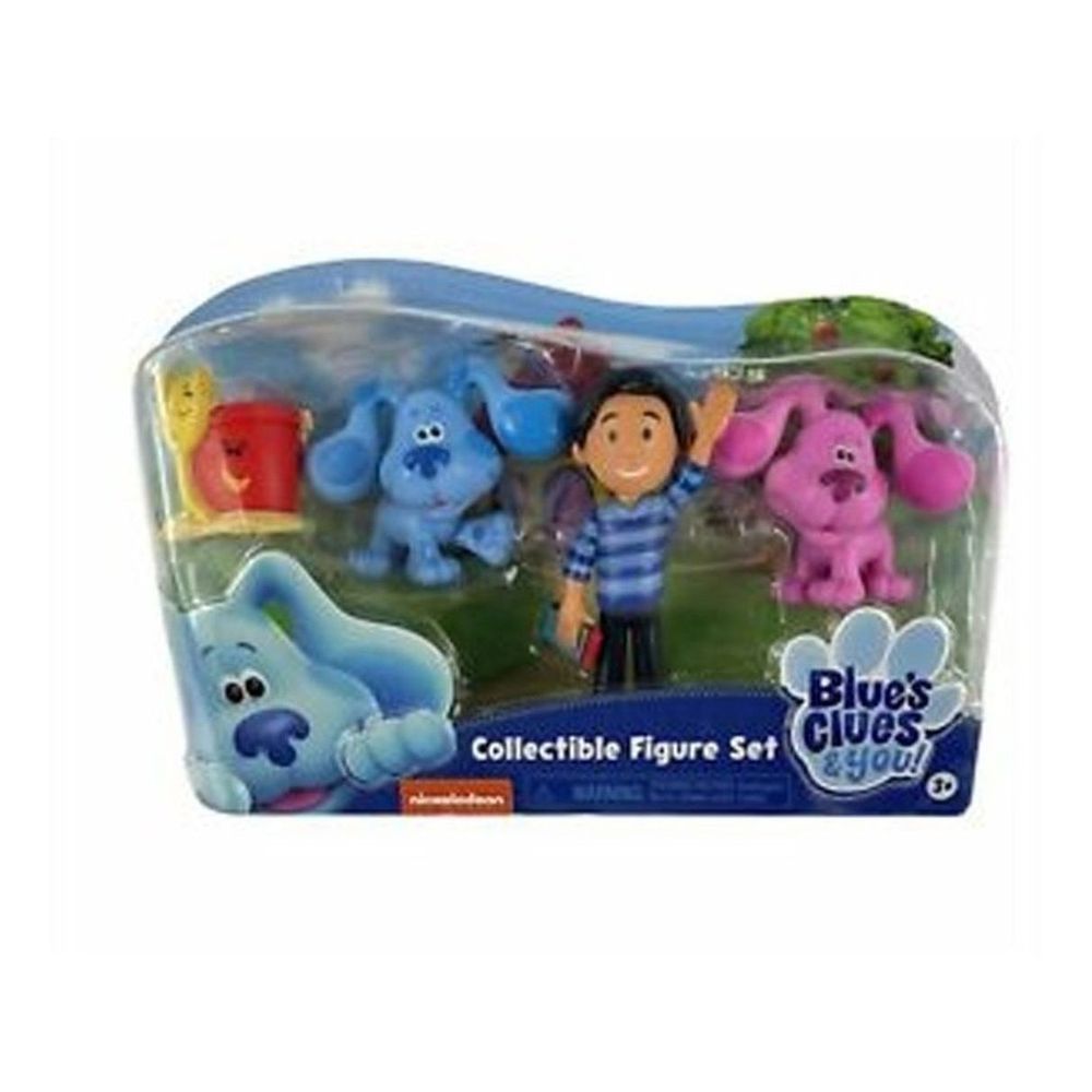 Set X 4 Blister Figuras Las Pistas De Blue Muñecos