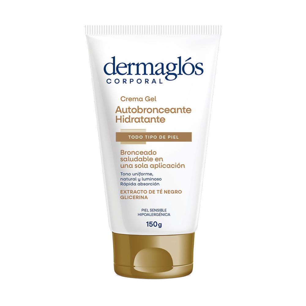 Dermaglos Corporal Crema Gel Autobronceante Hidratante 150g