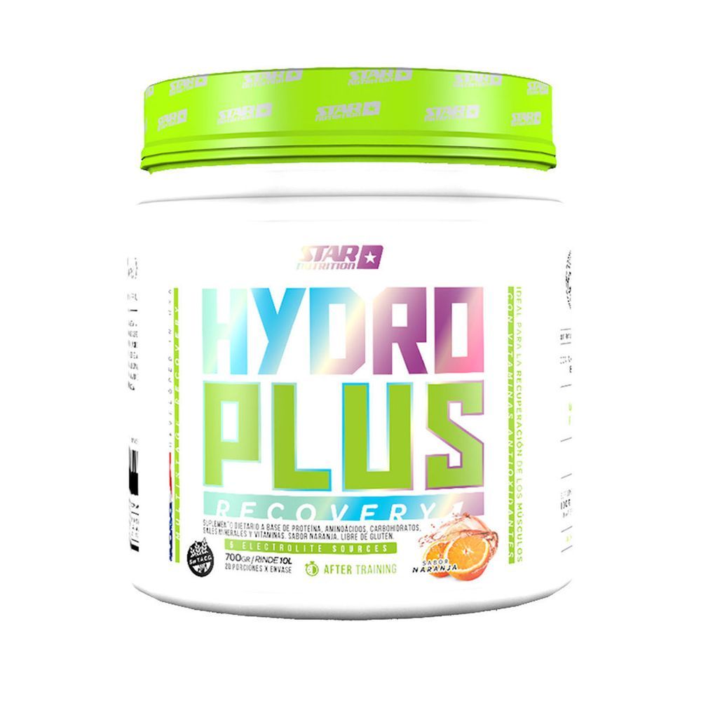 Hydro Plus Recovery 700gr Sabor:Frutos Rojos Star Nutrition