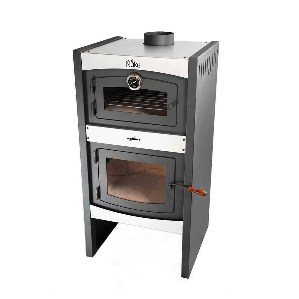 Salamandra Calefactor Con Horno Coral 60 - Ñuke