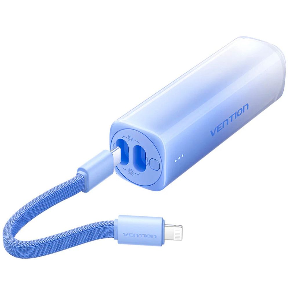 Power Bank Vention 5.000mah 20w Violeta