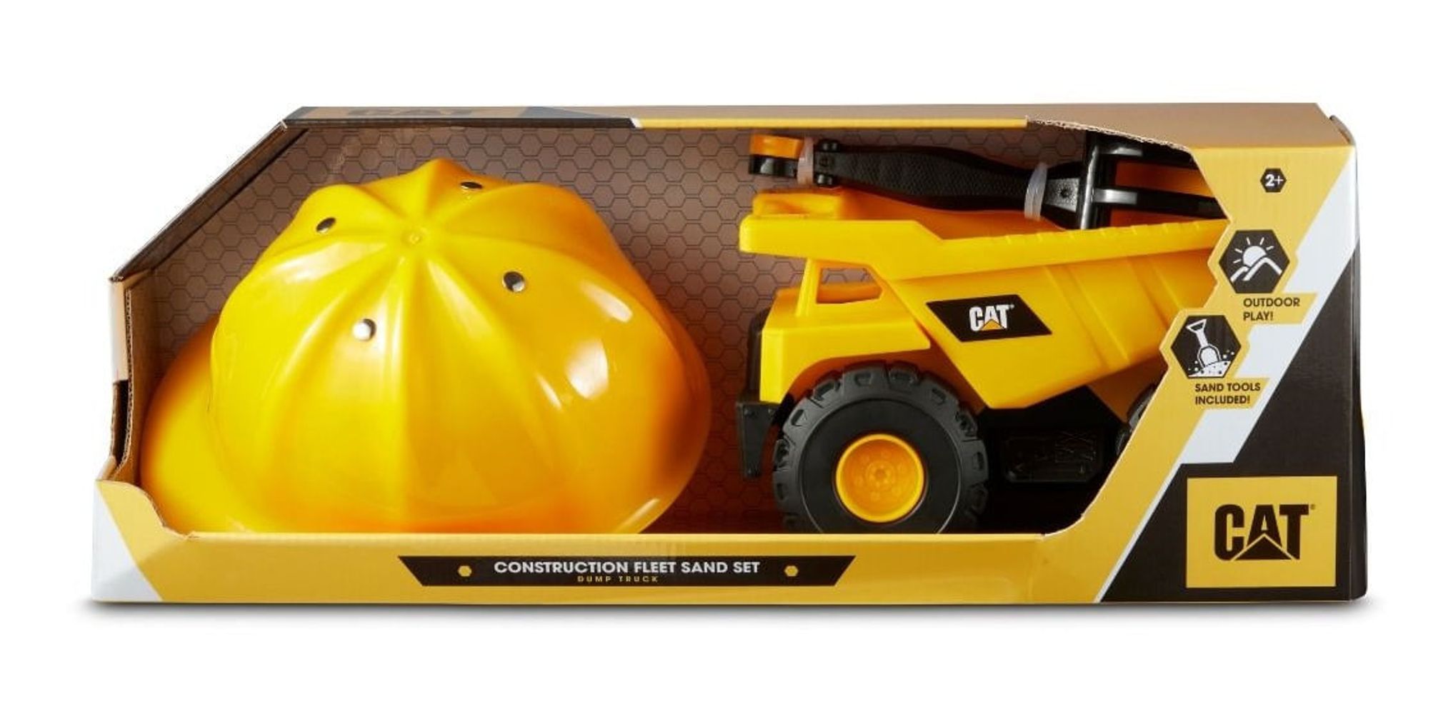 Kit De Construcción Cat Vehículo Y Casco