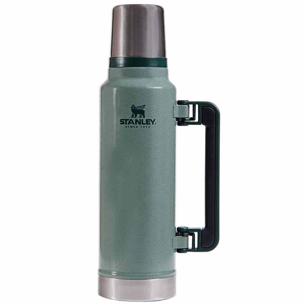 Termo Stanley Clasico Asa Plegable 1.4 Lts C/ Tapon Cebador