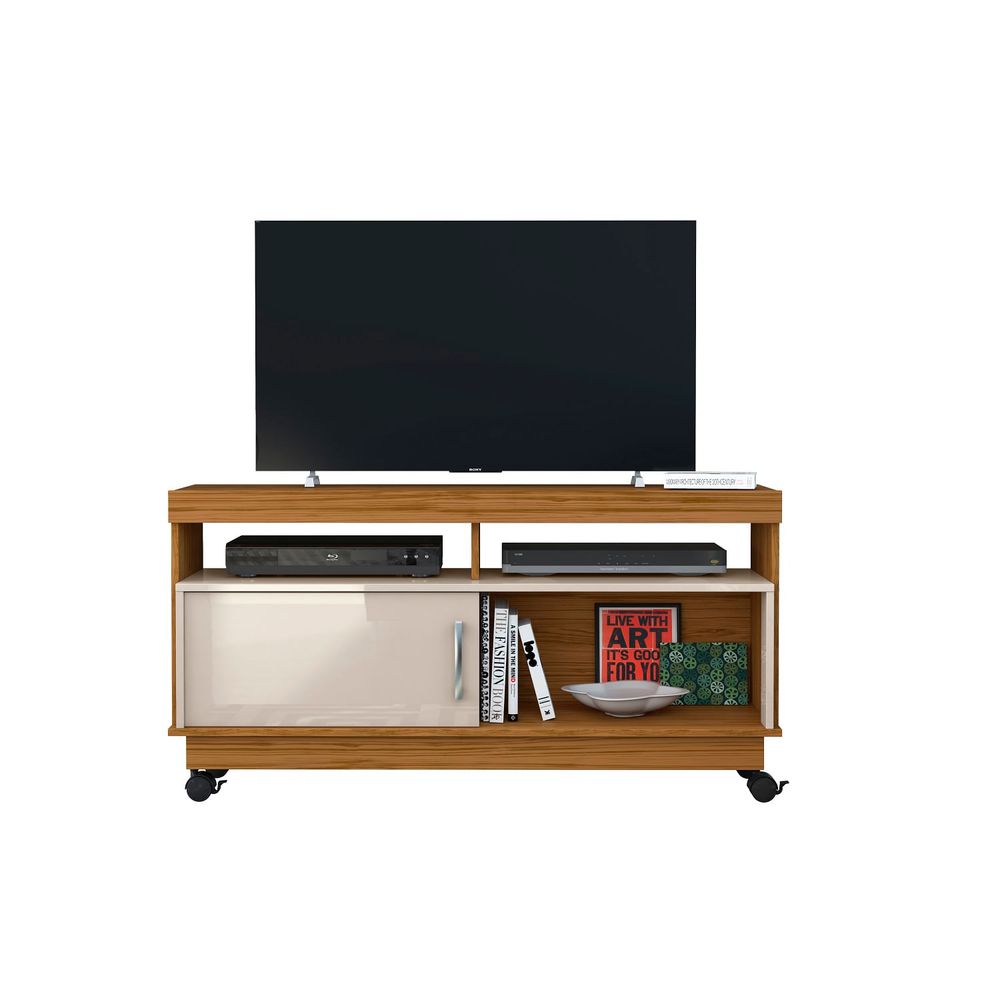 RACK MUEBLE TV ORGANIZADOR MADERA ARTUR NATURAL