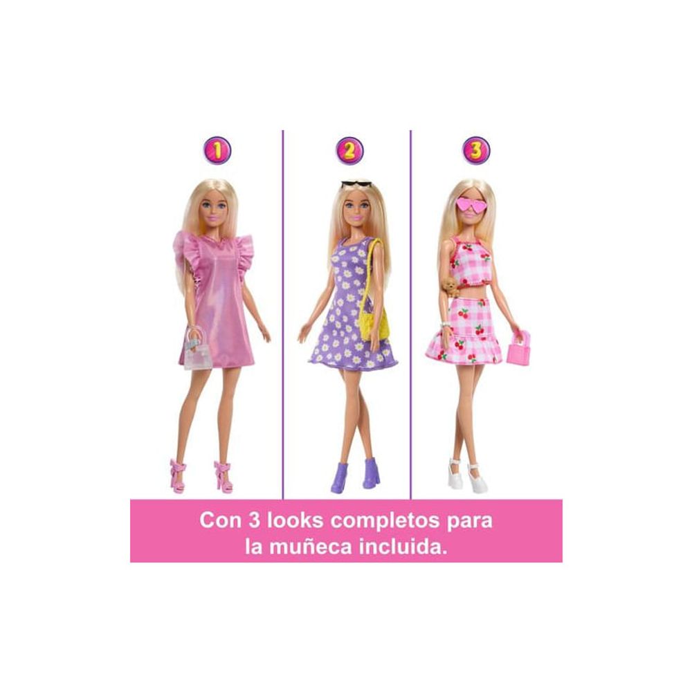 Muñeca Barbie Dream Closet De Los Sueños Hxd58 Mattel