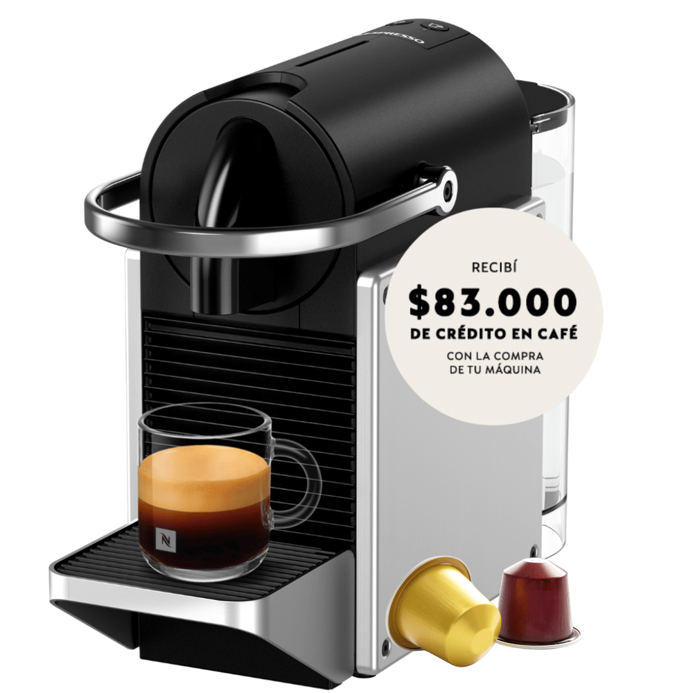 Cafetera Nespresso Pixie Silver D62-AR-SI-NE-IMPO
