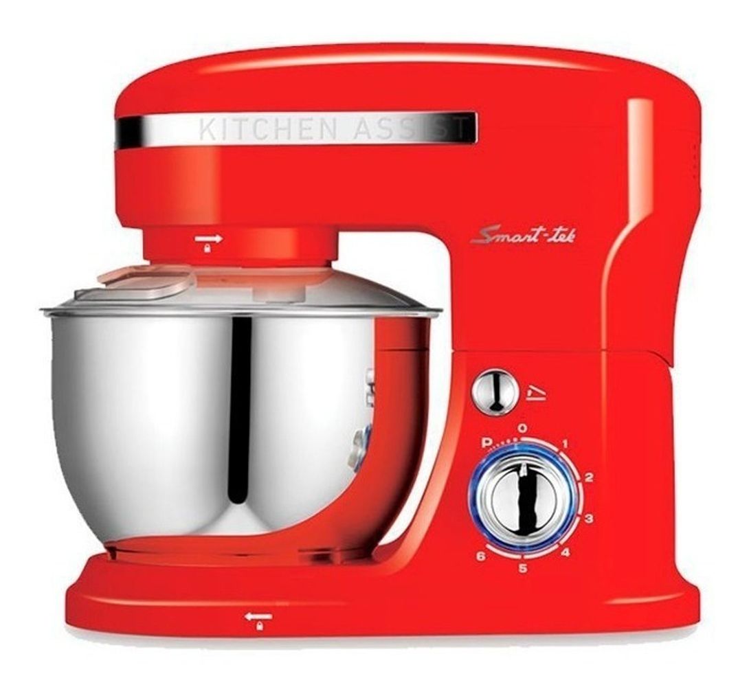 Batidora De Pie Smart-tek Kitchen Assist Powy 2 Roja 220 v