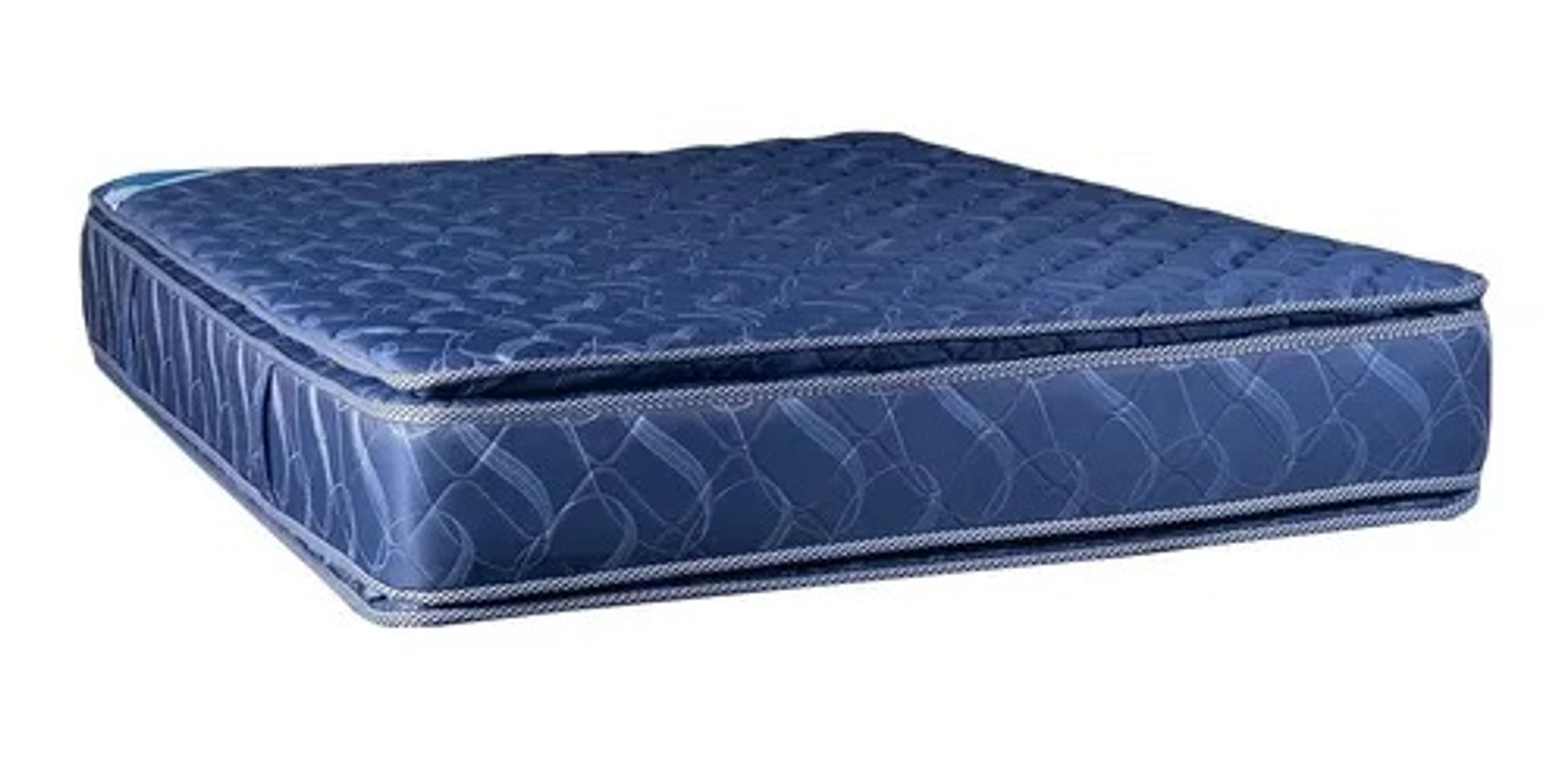 Colchón Resortes 2 Plazas Resortes Espejo de Luna Doble Pillowtop