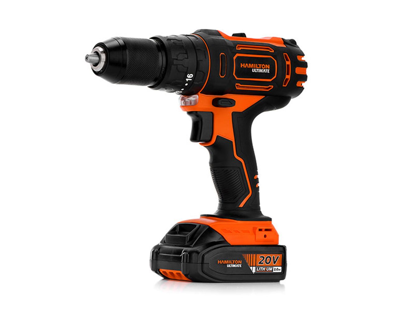 Taladro Percutor Inalámbrico De 13mm Hamilton Ult111 20v