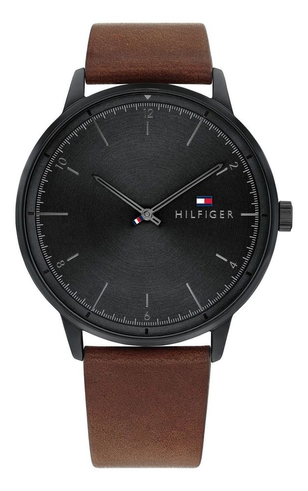Reloj Tommy Hilfiger Hendrix 1791876 Hombre Cuero Marrón