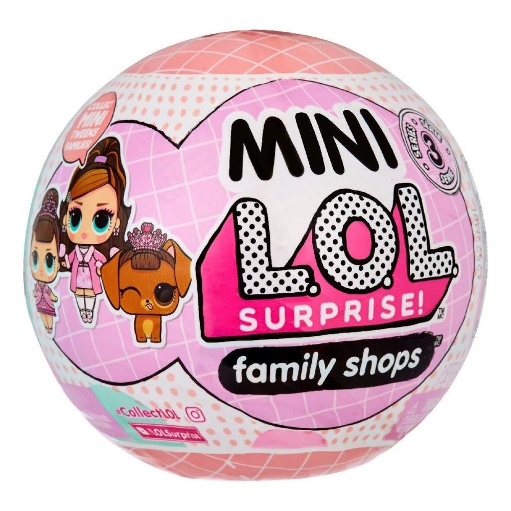 Mini Lol Surprise Family Shop Muñeca Figura