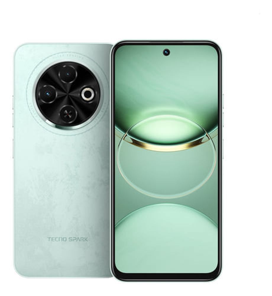 Tecno Spark 30c 128 + 4gb Magic Skin Green